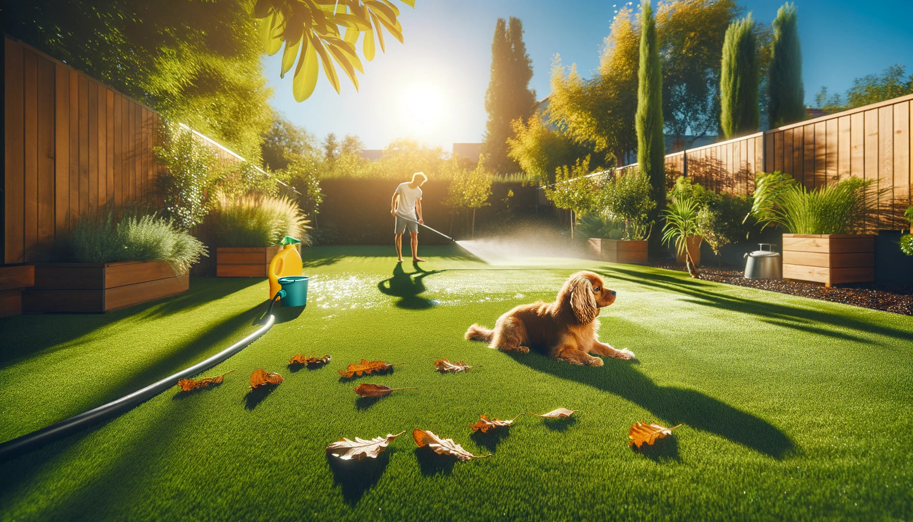 How to Maintain and Clean Artificial Grass – ART-LAWN.COM